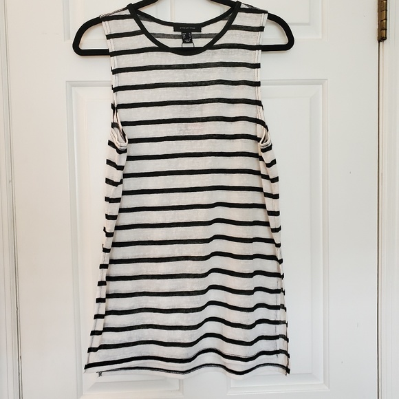 Atmosphere | Tops | 3for25 Nwt Black White Striped Tank Top Primark ...